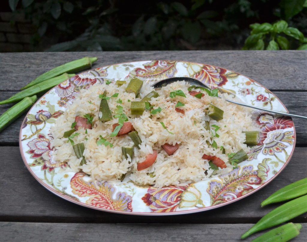 Limpin’ Susan オクラのピラフ – US Southern Kitchen