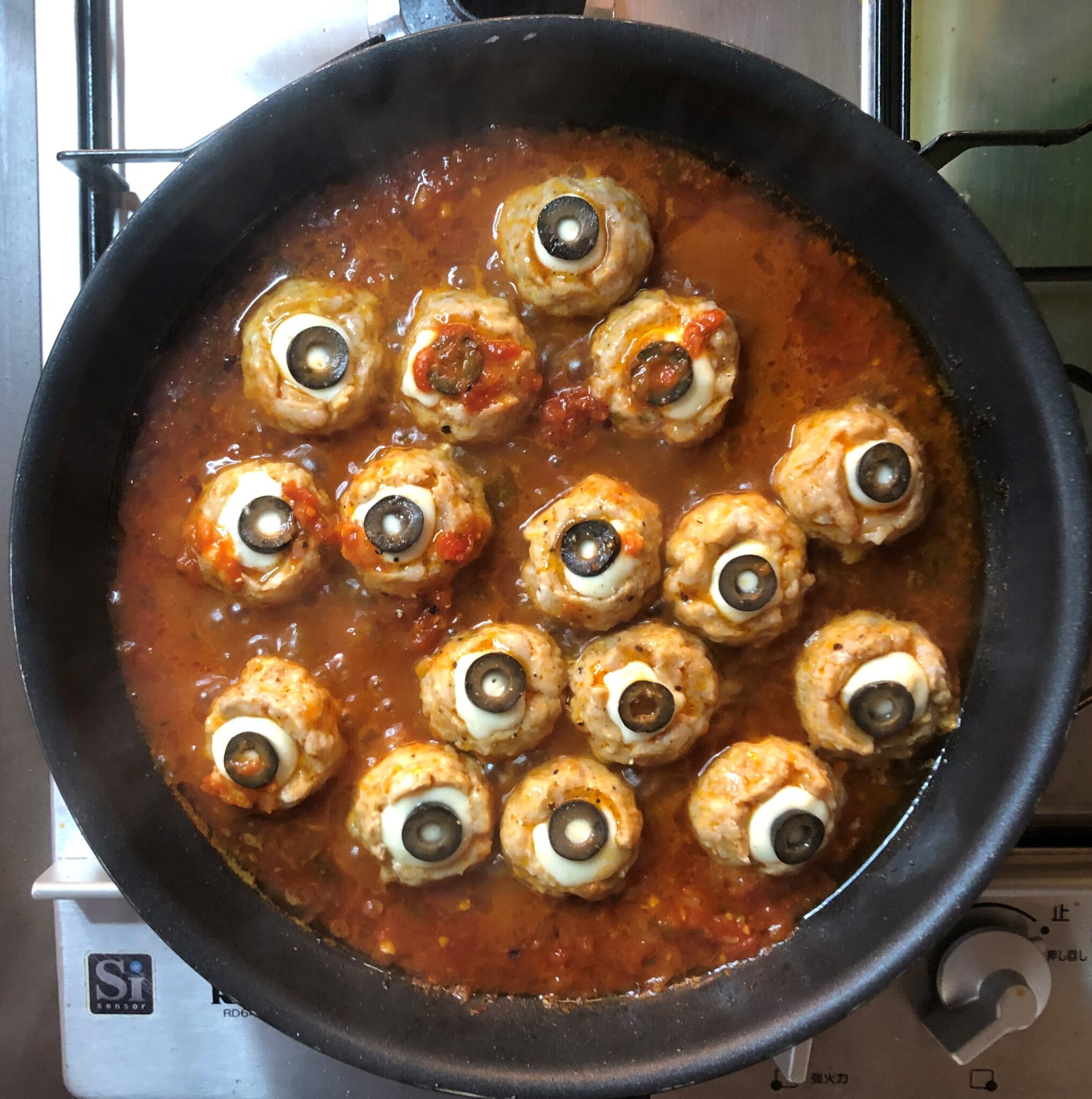 Eyeball Pasta アイボールパスタ – US Southern Kitchen