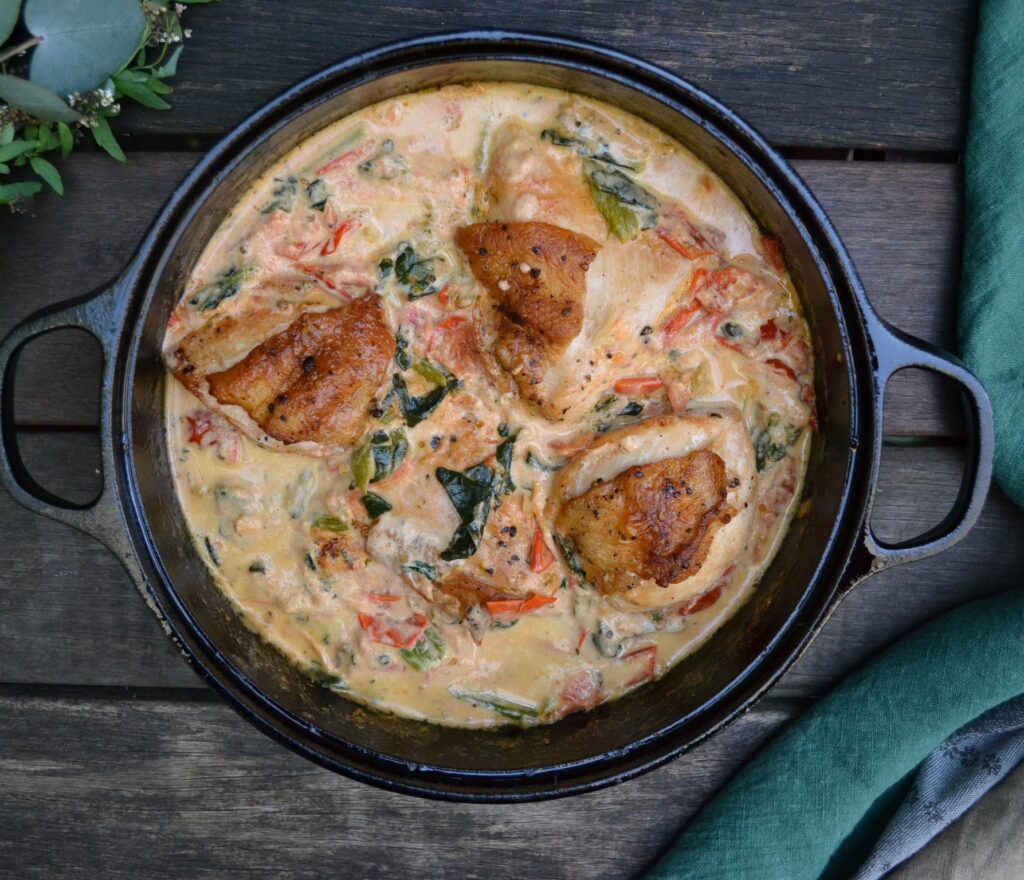 Creamy Tuscan Chicken クリーミートスカンチキン – US Southern Kitchen