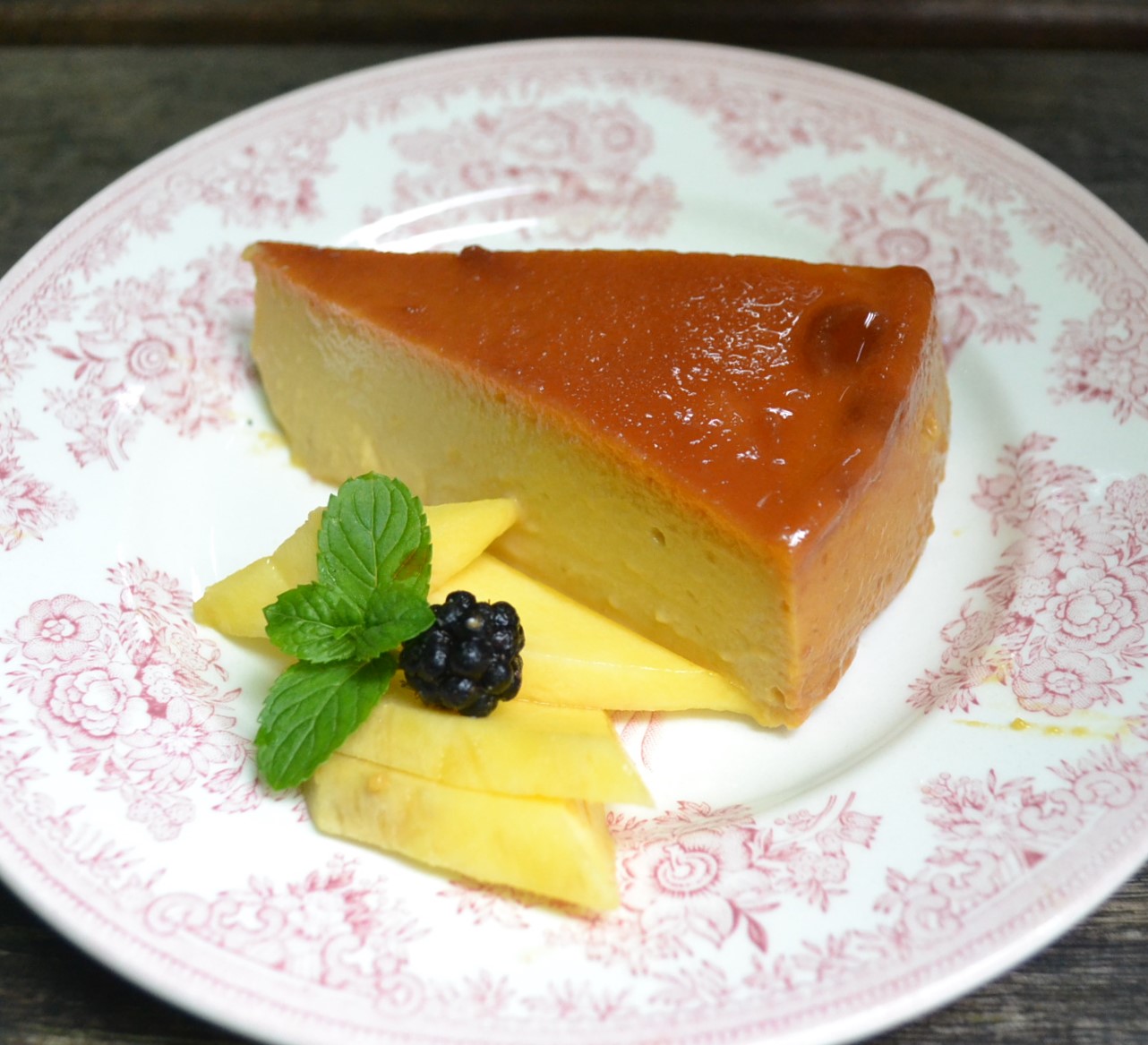 Mango Flan マンゴーフラン – US Southern Kitchen