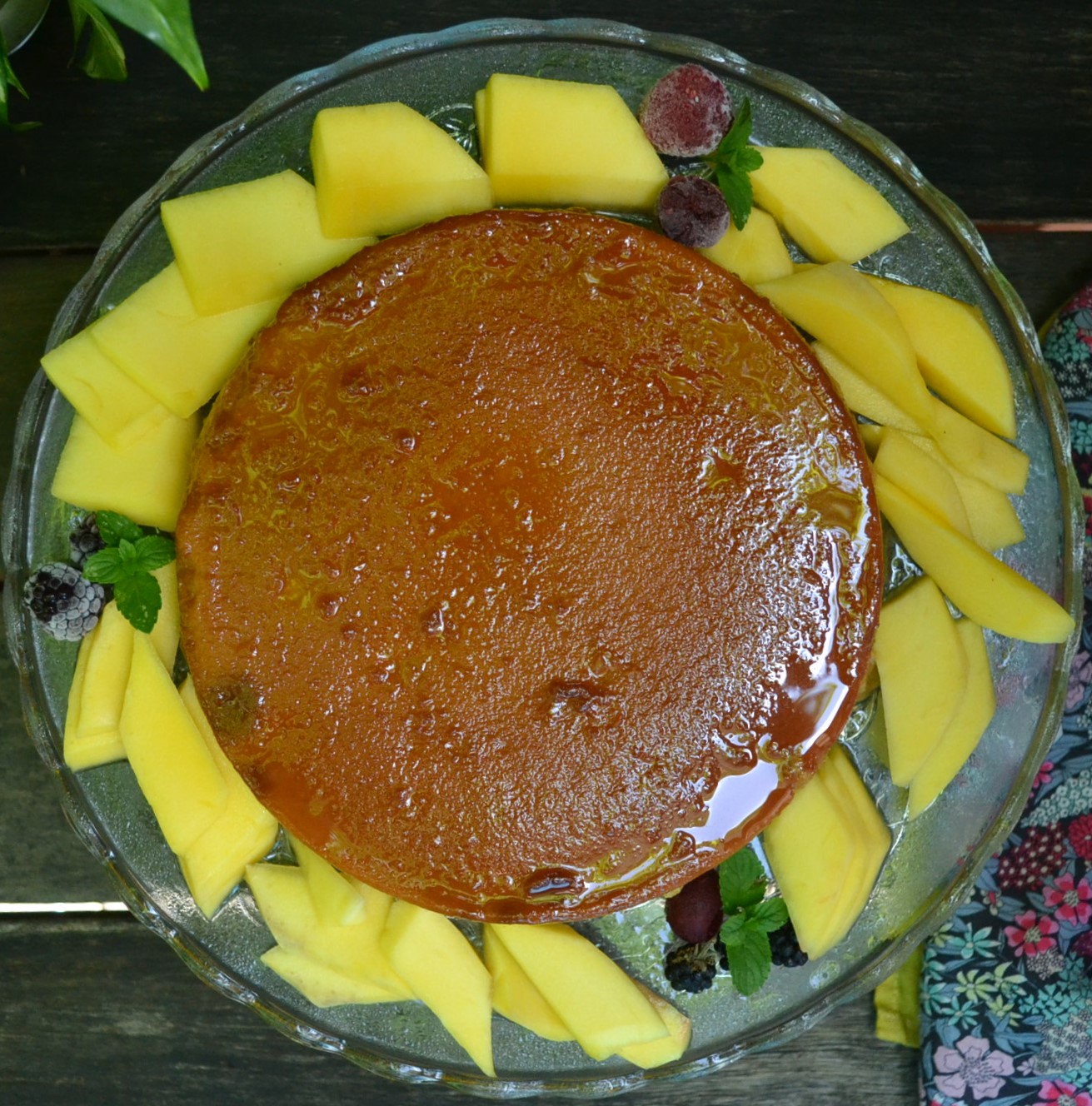 Mango Flan マンゴーフラン – US Southern Kitchen
