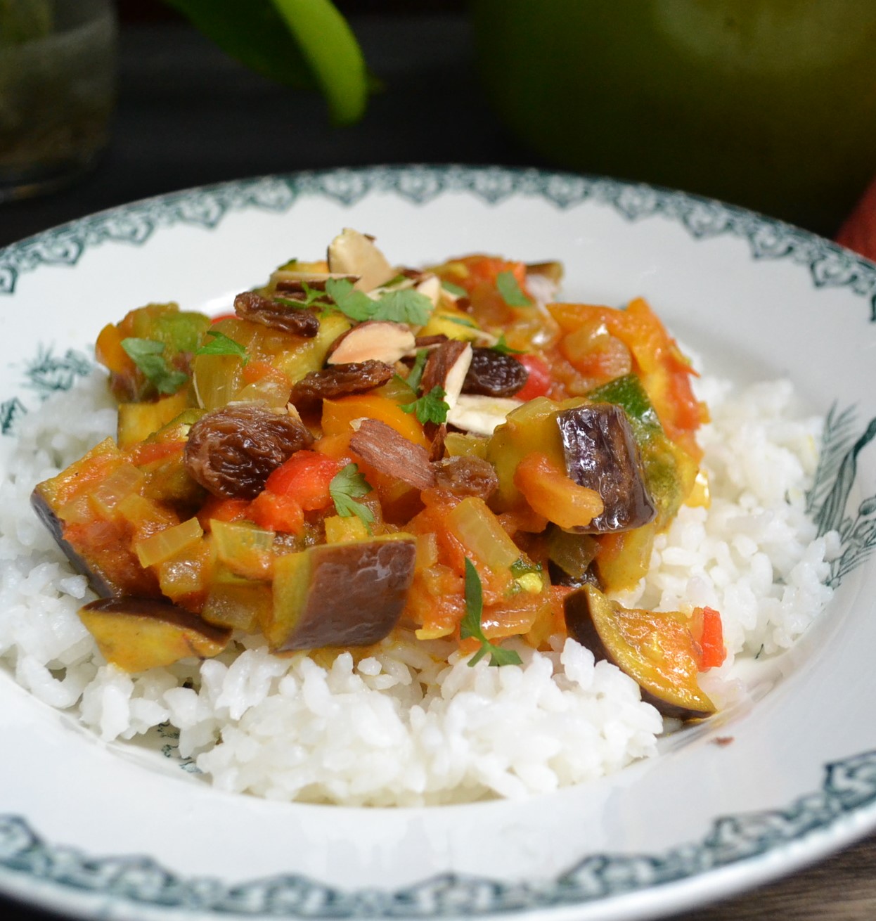 Country Captain Veggie カントリーキャプテン (南部式野菜のカレー) – US Southern Kitchen