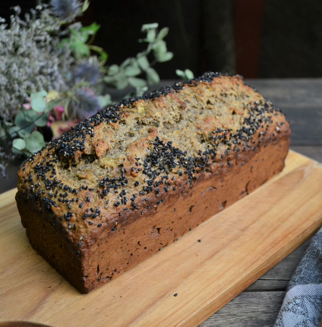Sesame Banana Bread 黒ゴマバナナブレッド – US Southern Kitchen