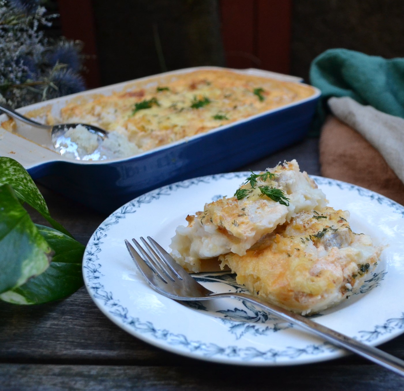 Fish and Potato Gratin 白身魚とじゃが芋のグラタン – US Southern Kitchen
