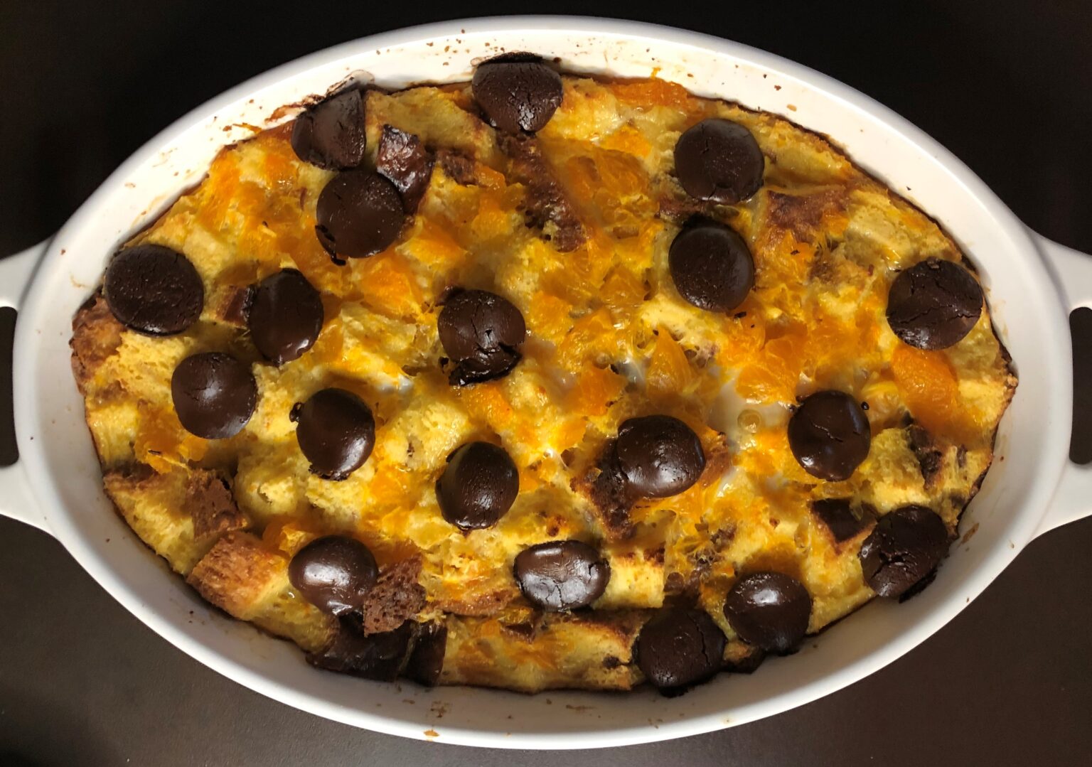 Chocolate Orange Bread Pudding チョコレートオレンジブレッドプッディング – US Southern Kitchen