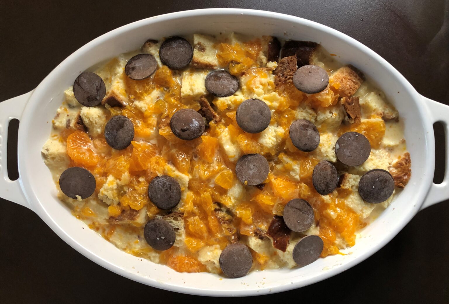 Chocolate Orange Bread Pudding チョコレートオレンジブレッドプッディング – US Southern Kitchen