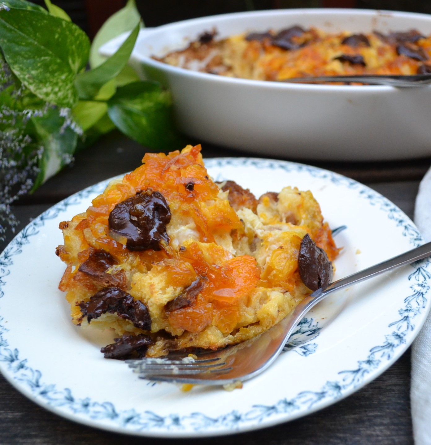 Chocolate Orange Bread Pudding チョコレートオレンジブレッドプッディング – US Southern Kitchen