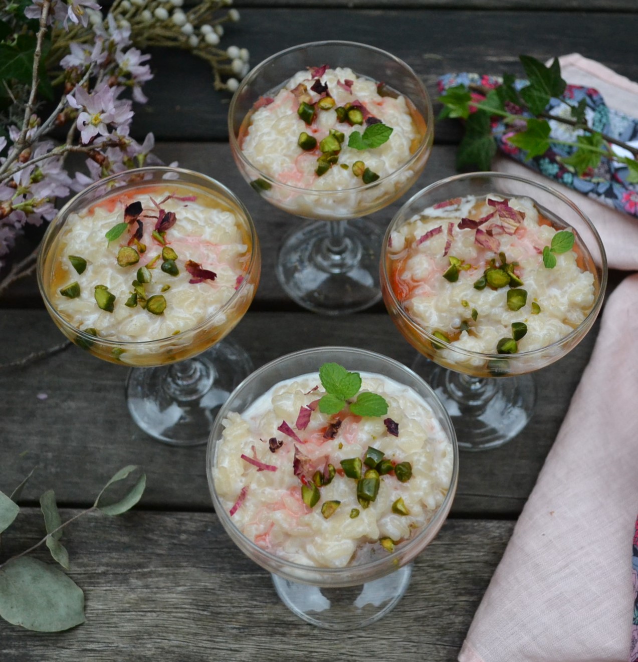 Rose Rice Pudding ローズライスプディング – US Southern Kitchen