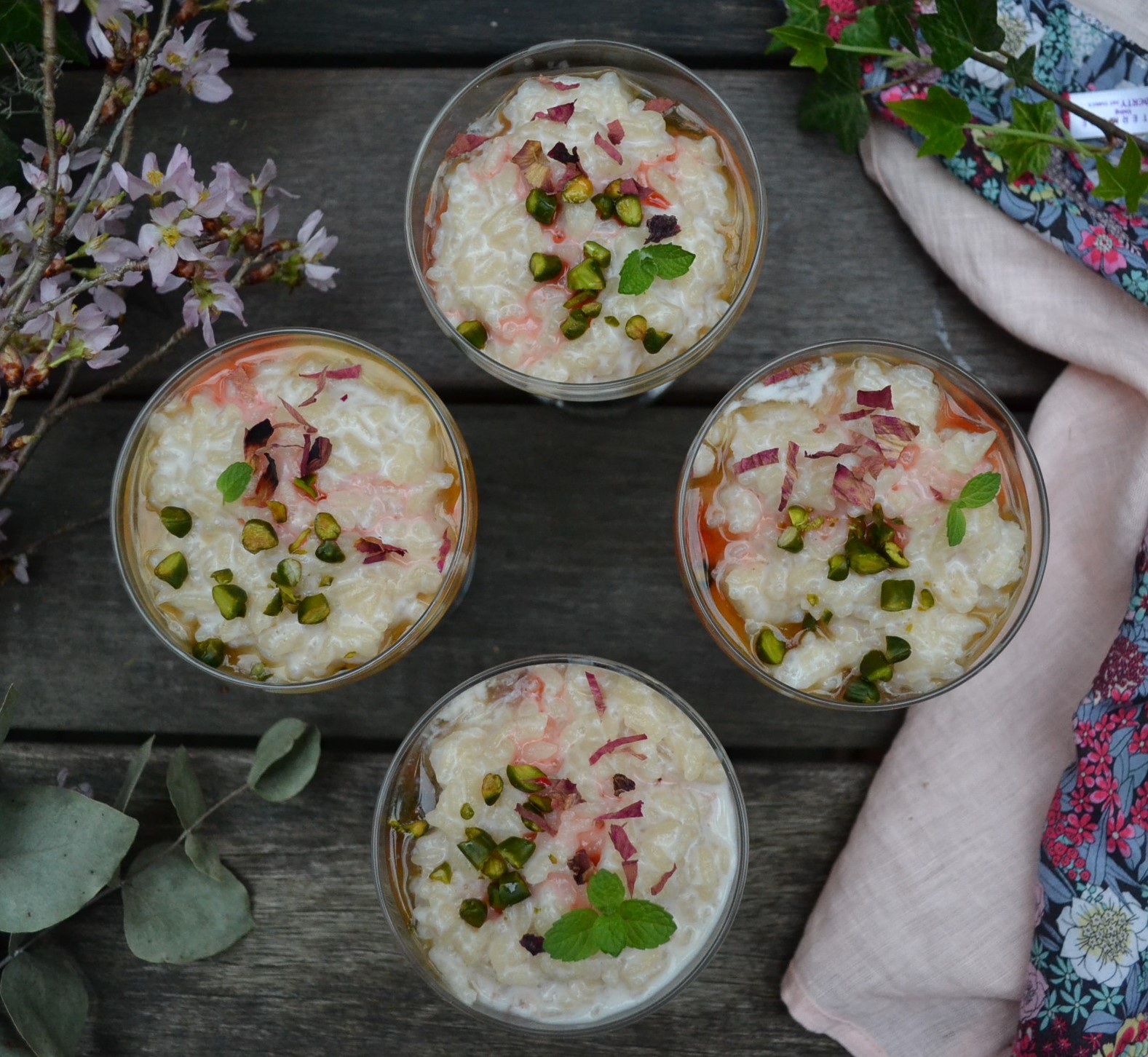 Rose Rice Pudding ローズライスプディング – US Southern Kitchen