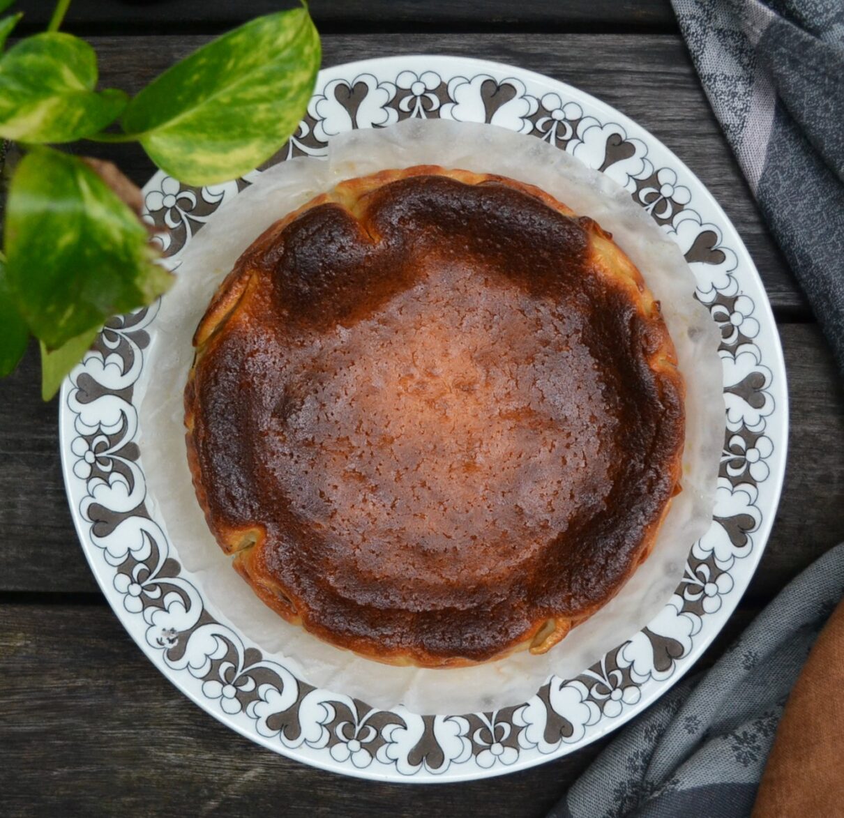 Coffee Basque Burnt Cheesecake コーヒーのバスク風チーズケーキ – US Southern Kitchen