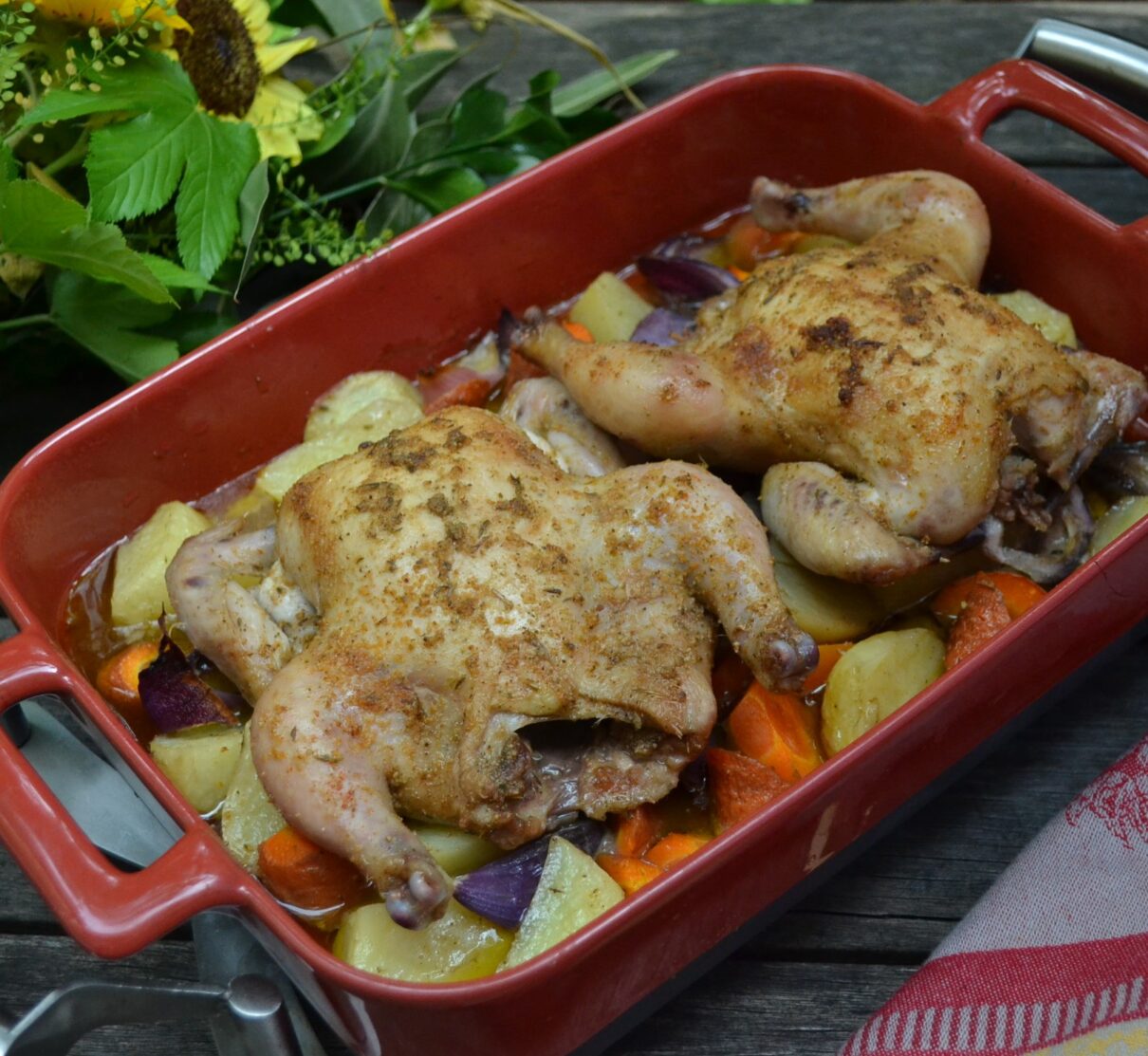 Roasted Cornish Hen ローストコーニッシュヘン – US Southern Kitchen