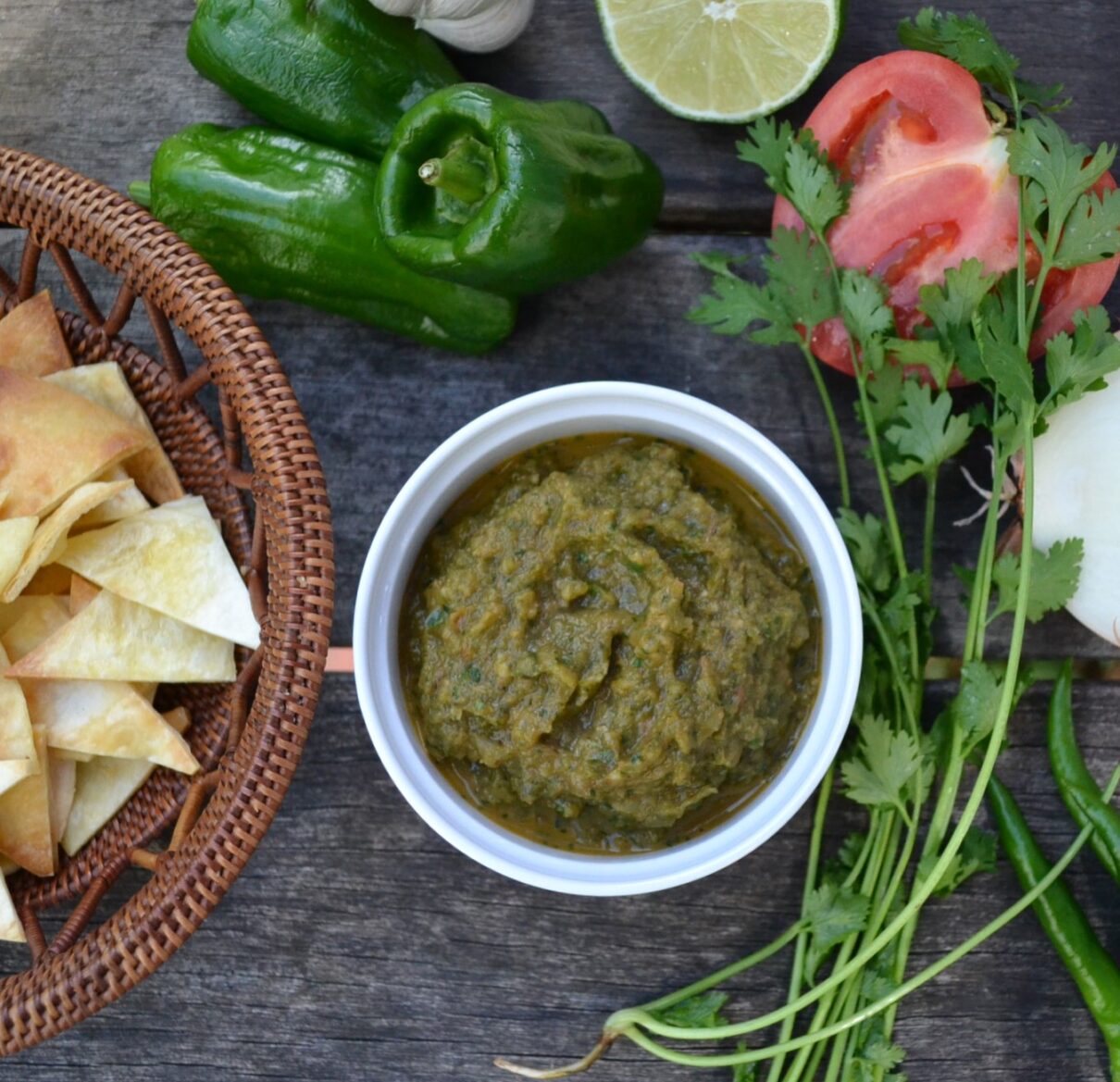 Bell Pepper Salsa Verde ピーマンのサルサベルデ – US Southern Kitchen