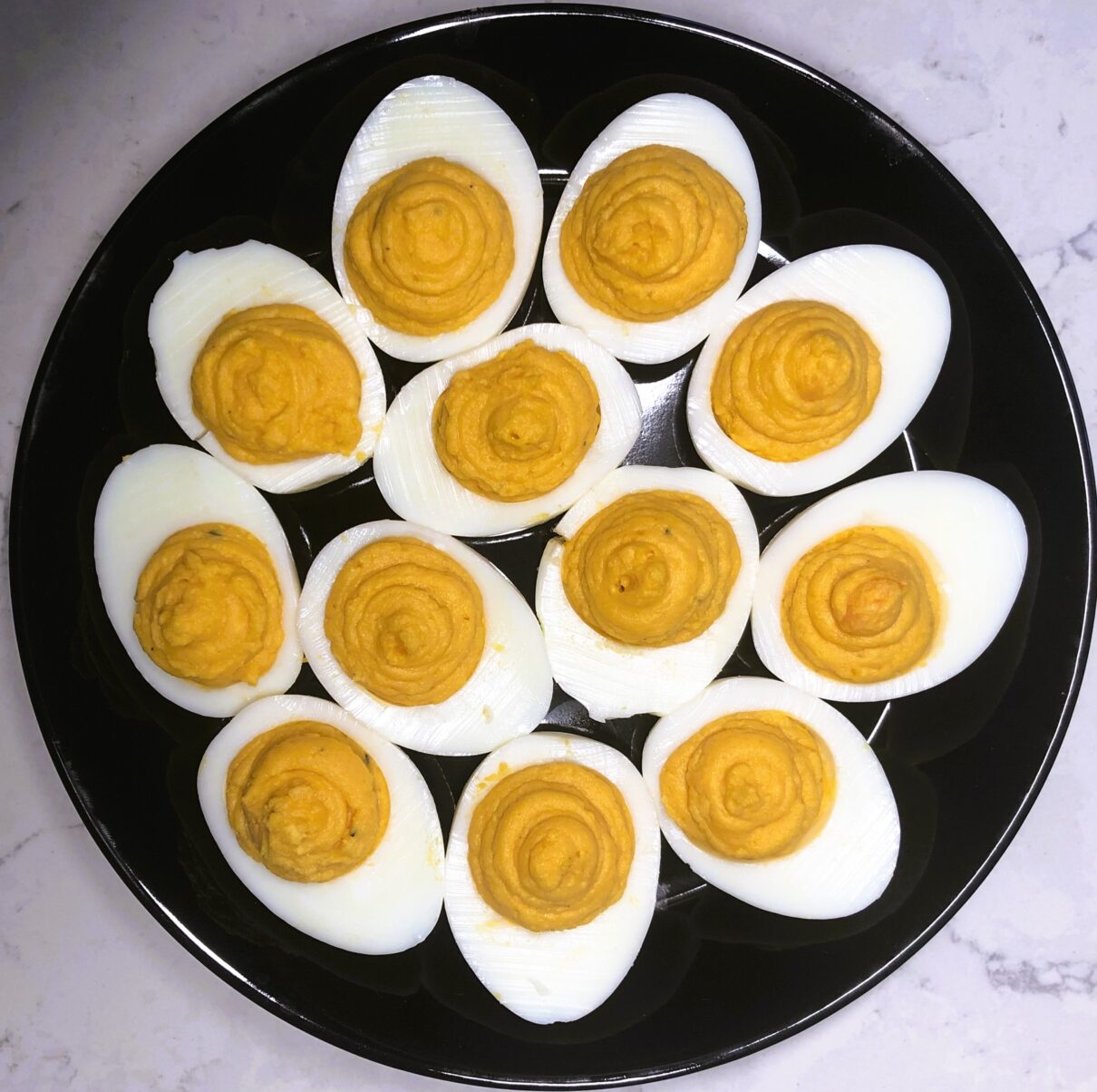 Pumpkin Deviled Eggs パンプキンデビルドエッグ – US Southern Kitchen