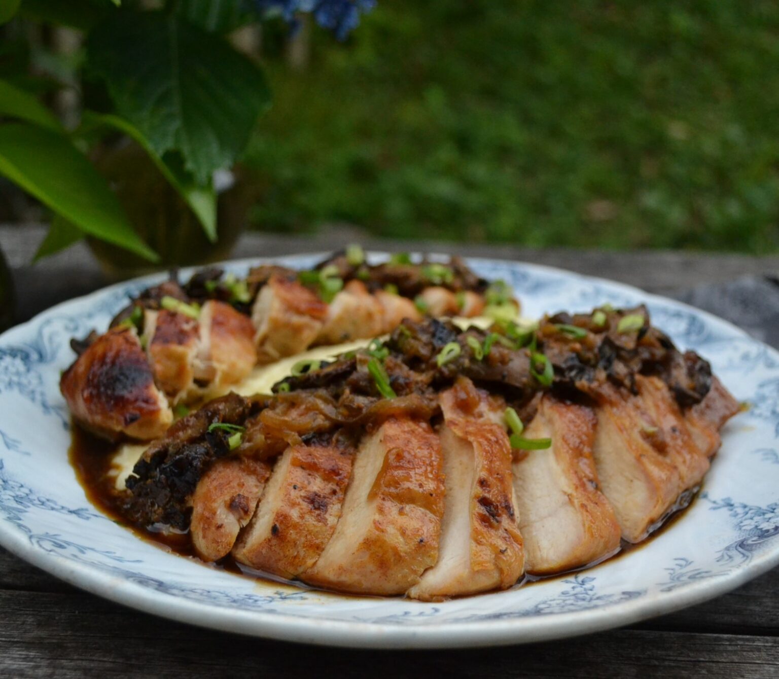 Baked Chicken with Mushrooms 鶏肉と茸のオーブン焼き – US Southern Kitchen