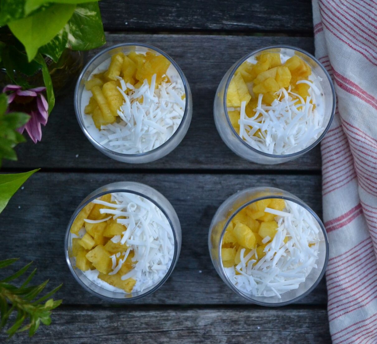 Chia Coconut Pudding チアココナッツプディング – US Southern Kitchen