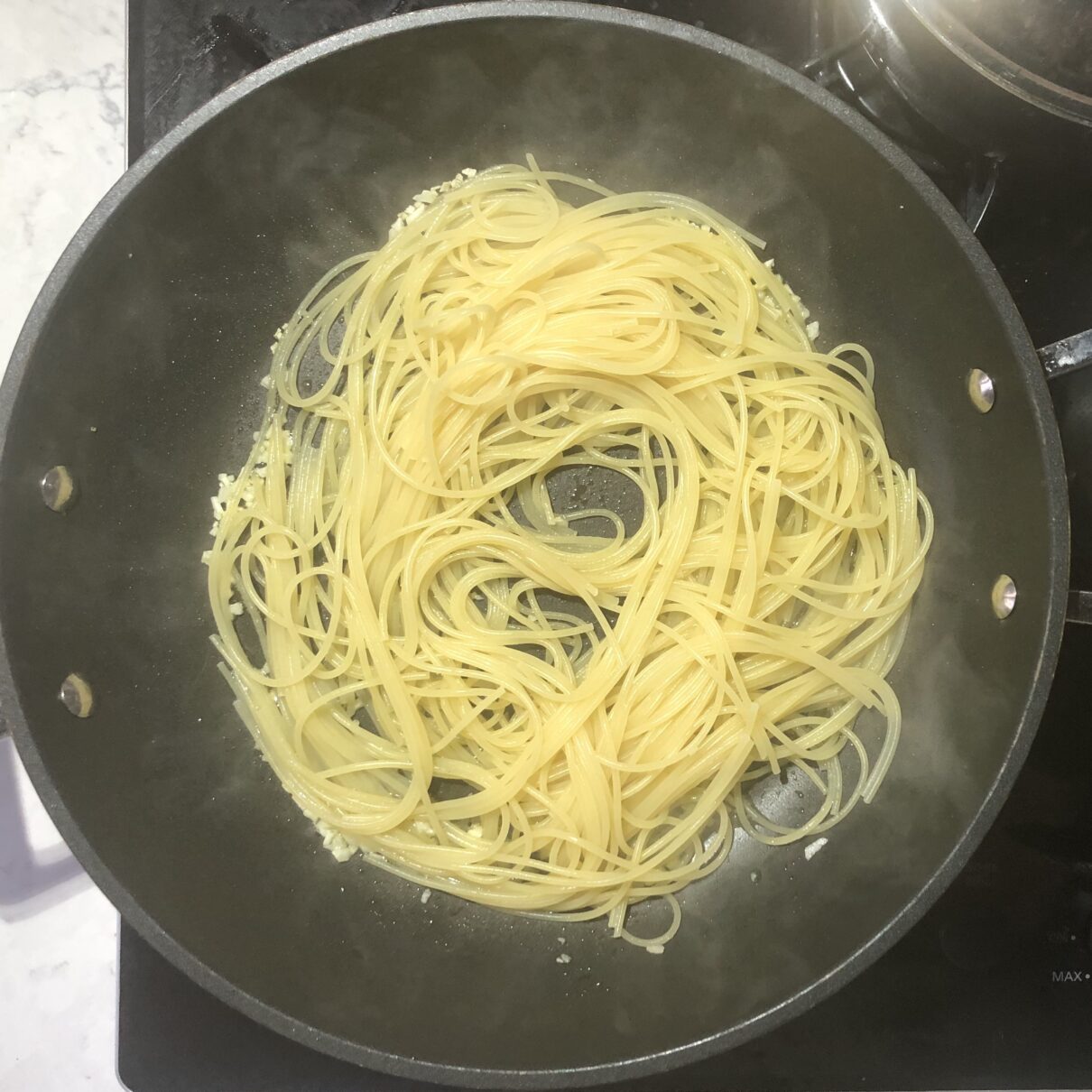 Spaghetti with Spring Vegetable and Poached Egg ポーチドエッグと春野菜のパスタ – US ...