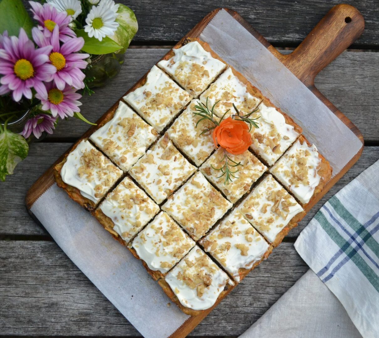 Carrot Apple Cake Bars キャロットアップルケーキバー – US Southern Kitchen